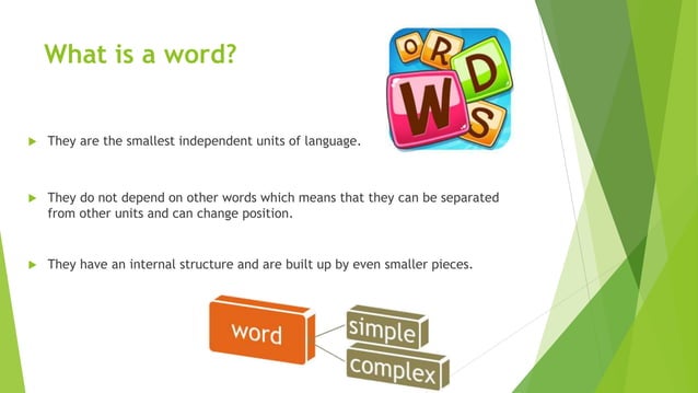 Morphology presentation | PPT