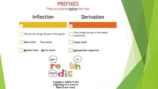 Morphology presentation | PPTX