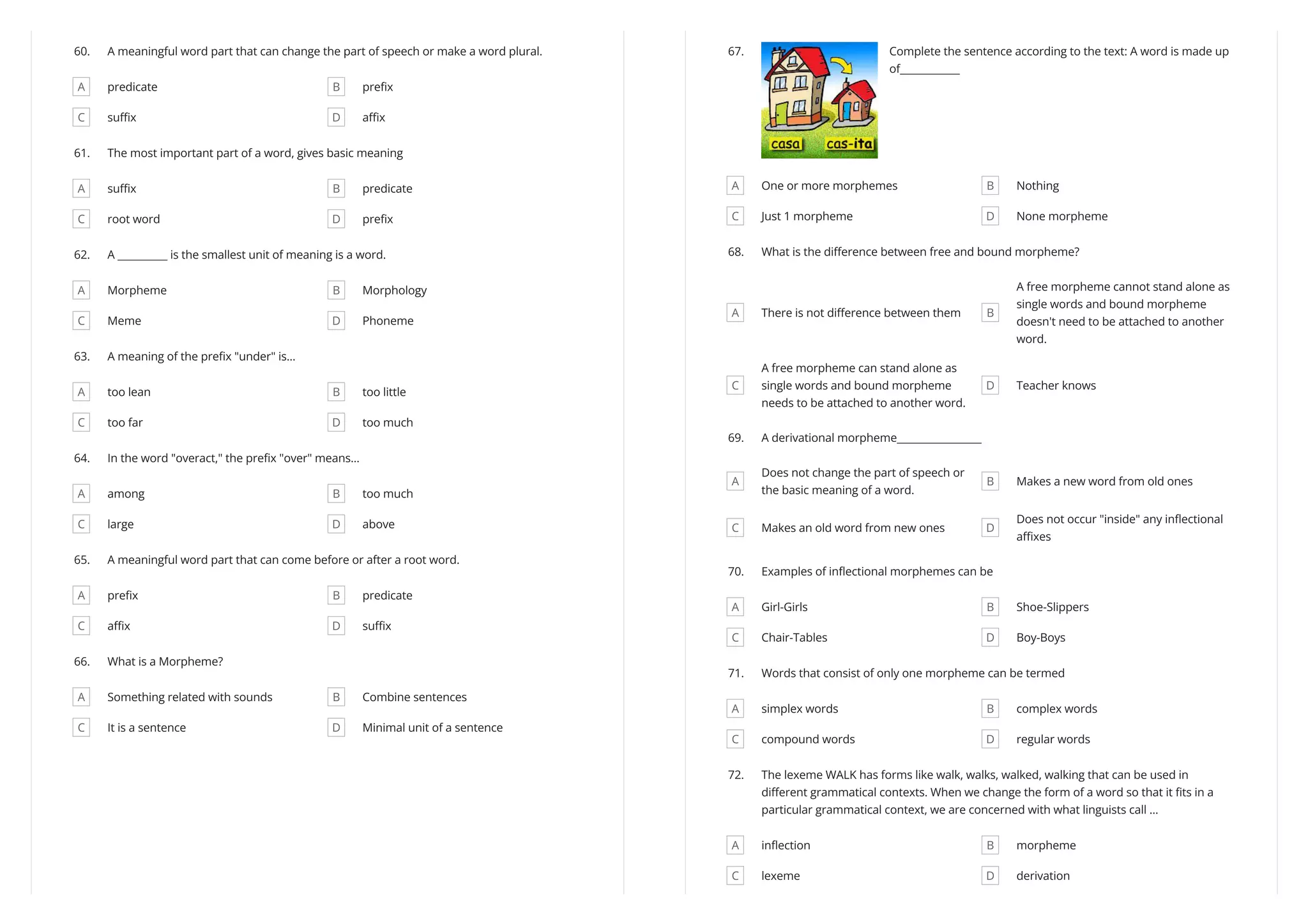 Morphology REVIEW.pdf