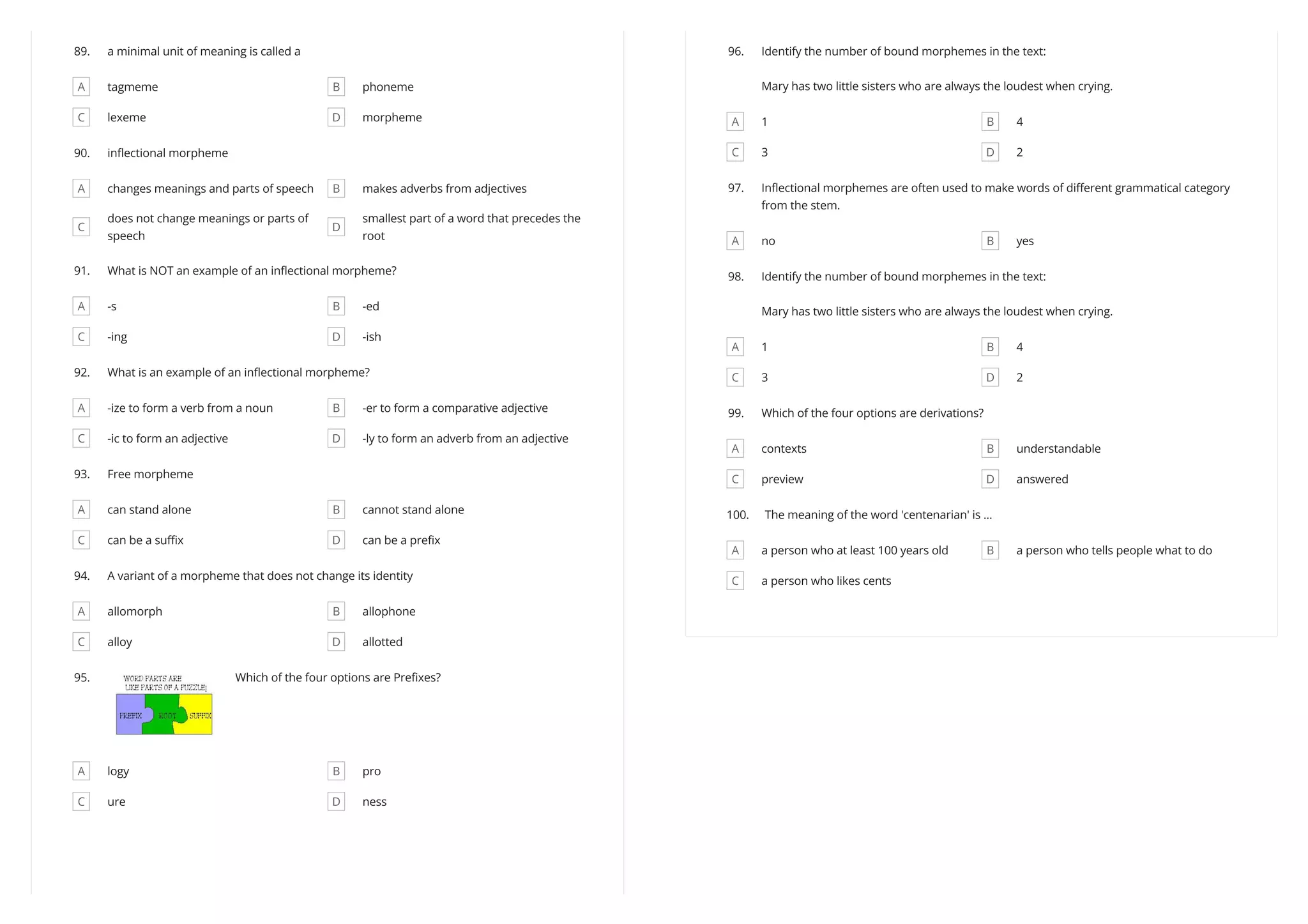 Morphology REVIEW.pdf