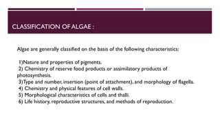 Morphology structure and function of algae.pptx