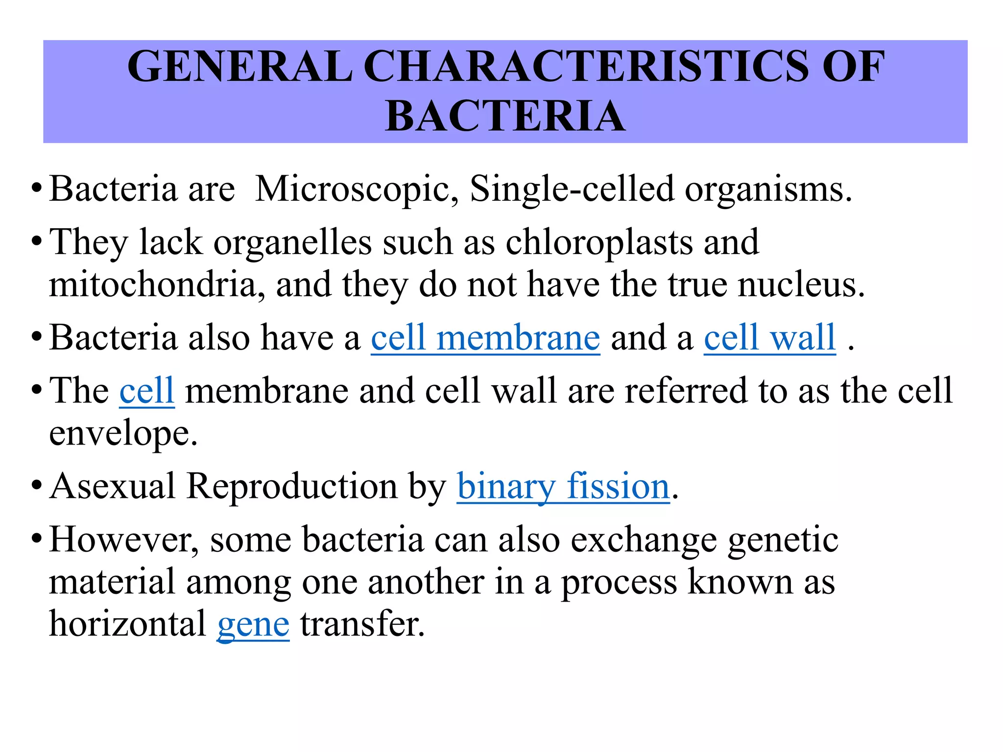 Morphology & Ultrastructure of Bacteria | PPT