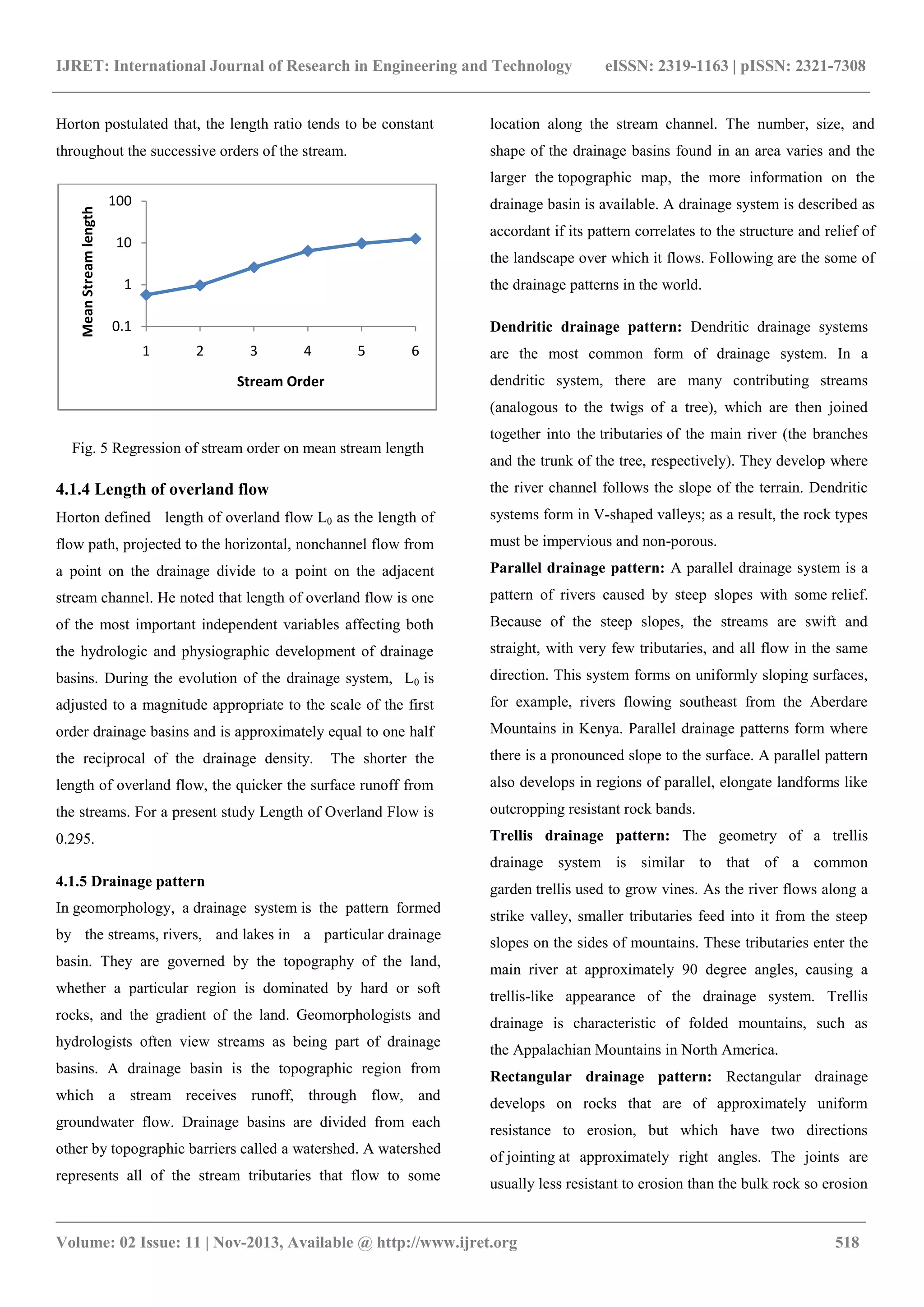Morphometric analysis of vrishabhavathi watershed using remote sensing ...