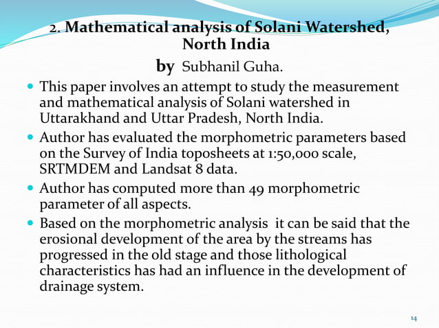morphometric analysis of sitla rao final.pptx