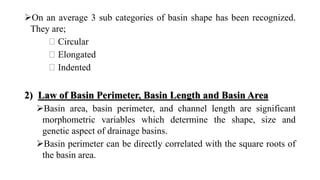 morphometry of drainage basin.pptx