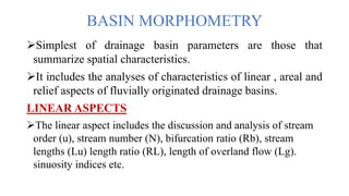 morphometry of drainage basin.pptx