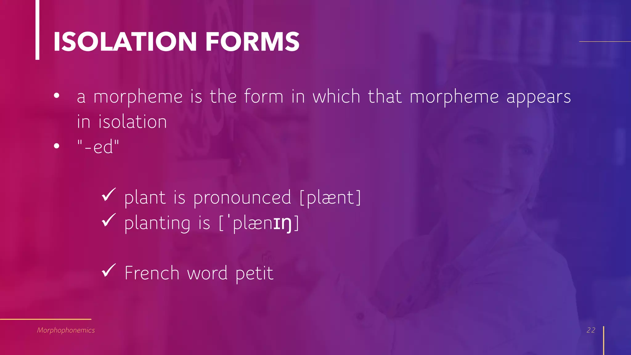Morphophonemic changes | PPTX