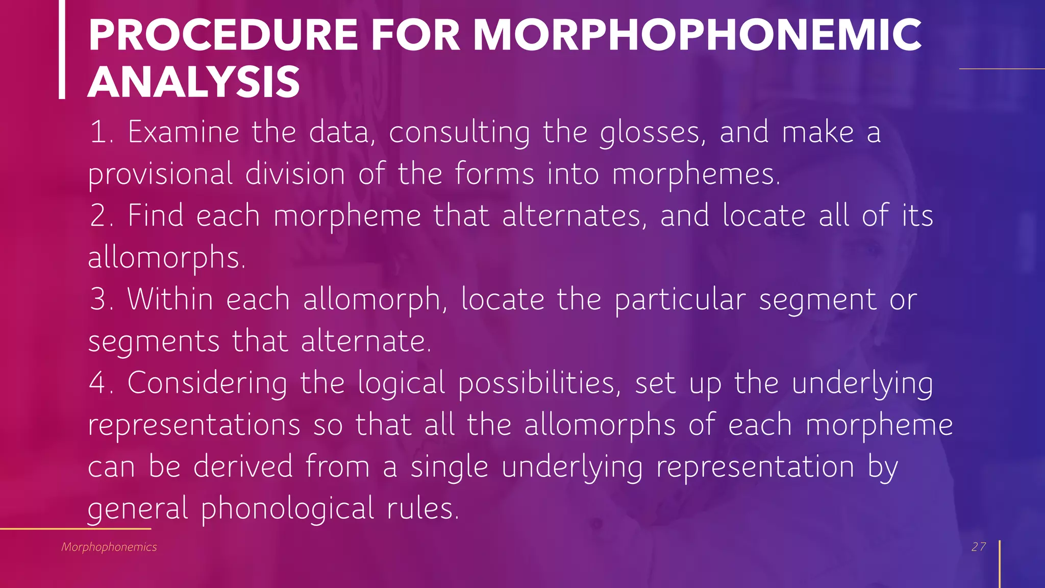 Morphophonemic changes | PPTX