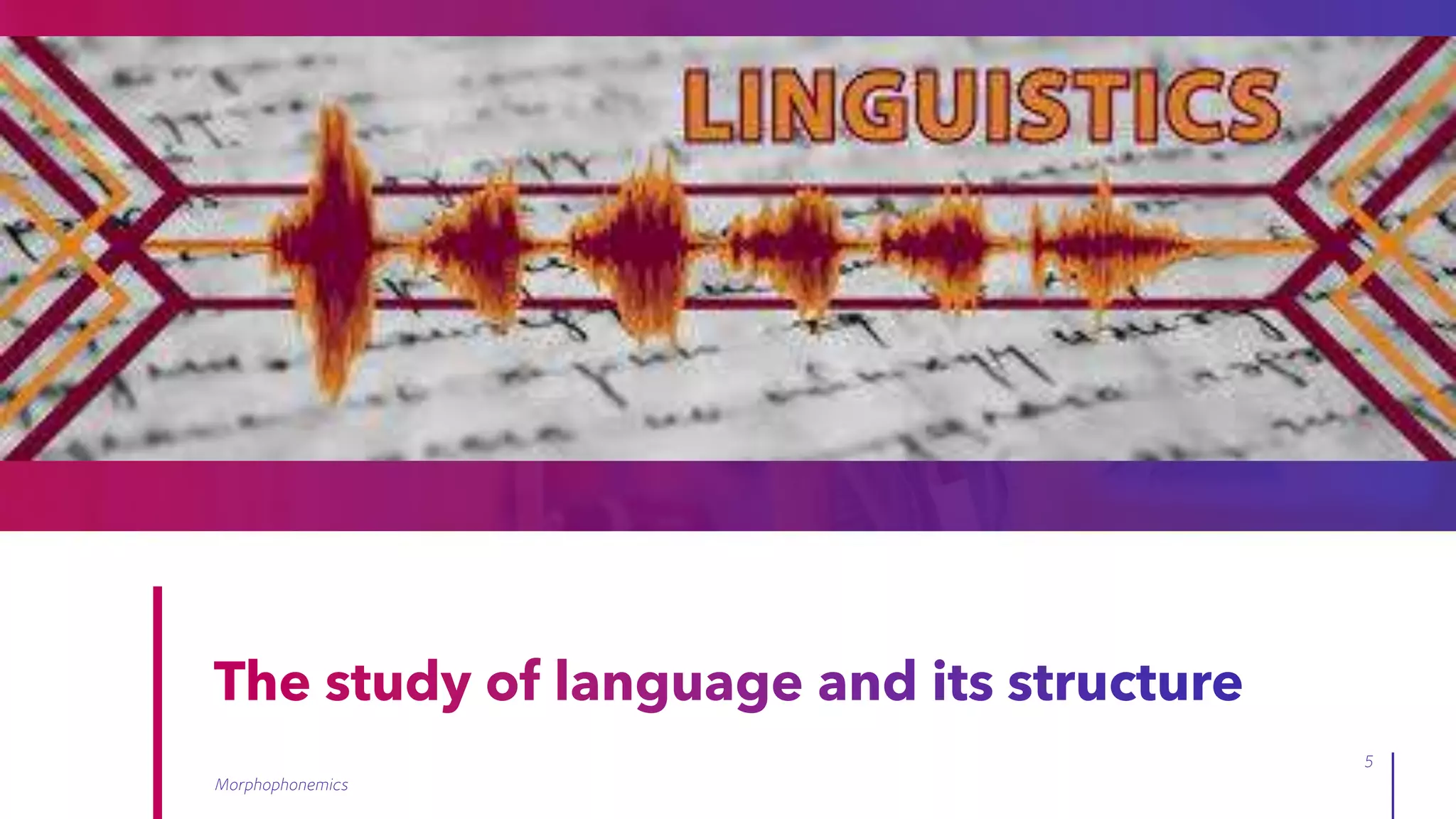 Morphophonemic changes | PPTX