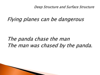 MORPHOSYNTAX: GENERATIVE MORPHOLOGY | PPTX | Science