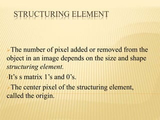 Morphological Image Processing | PPT