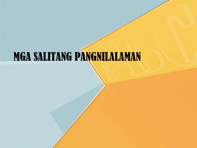 Morpolohiya Ppt