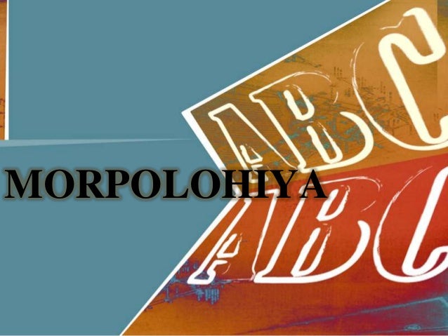 Morpolohiya