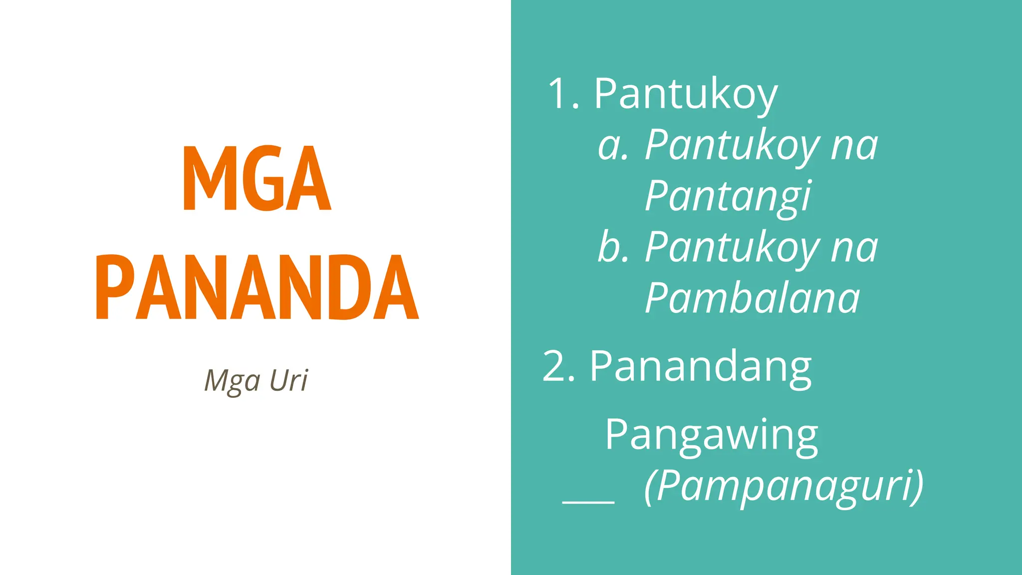 MORPOLOHIYA AT MGA SALITANG PANGKAYARIAN.pptx