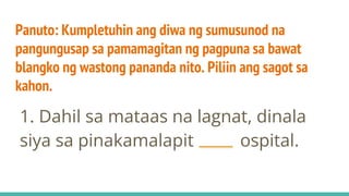 MORPOLOHIYA AT MGA SALITANG PANGKAYARIAN.pptx