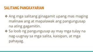 MORPOLOHIYA AT MGA SALITANG PANGKAYARIAN.pptx