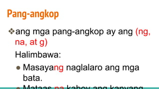 MORPOLOHIYA AT MGA SALITANG PANGKAYARIAN.pptx