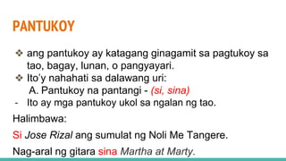 MORPOLOHIYA AT MGA SALITANG PANGKAYARIAN.pptx