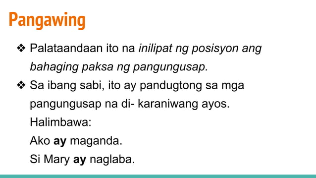 MORPOLOHIYA AT MGA SALITANG PANGKAYARIAN.pptx
