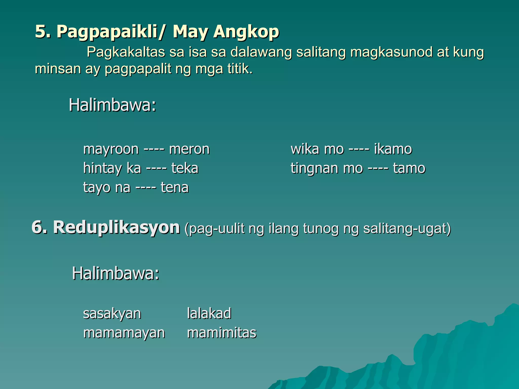 Morpoponemiko | PPT