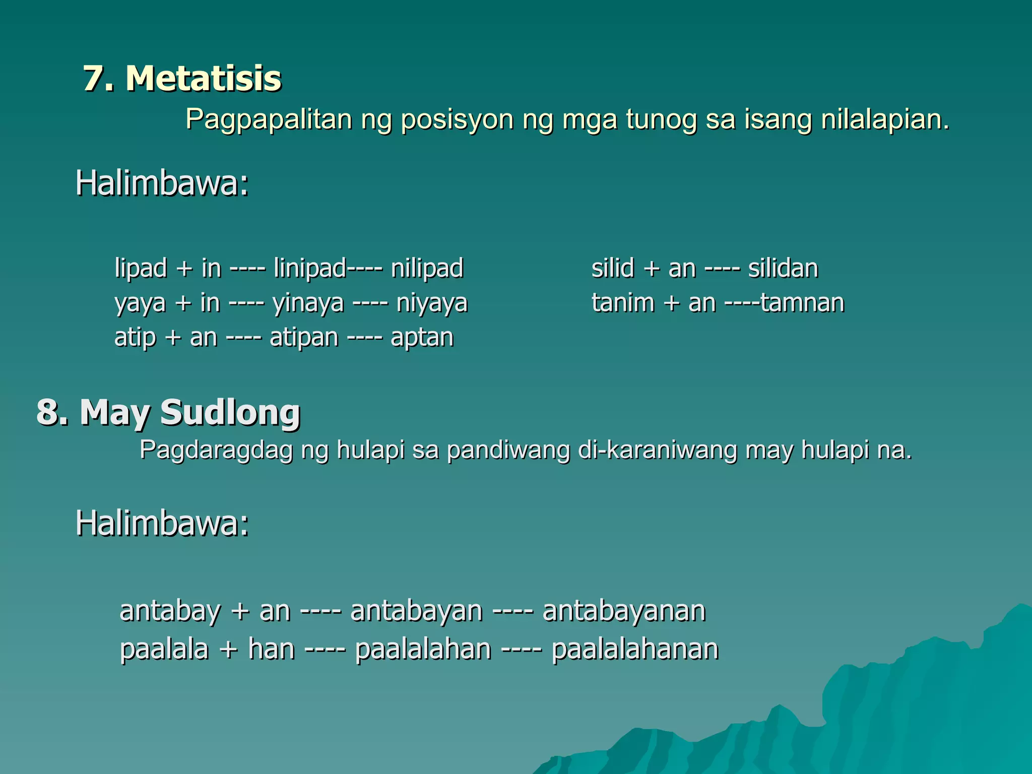 Morpoponemiko | PPT