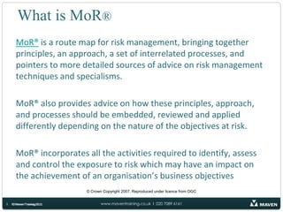 MoR Quick Guide | PPSX
