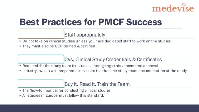 MDR Required PMCF Studies: Opportunity or Risk for Clinicians? | PDF