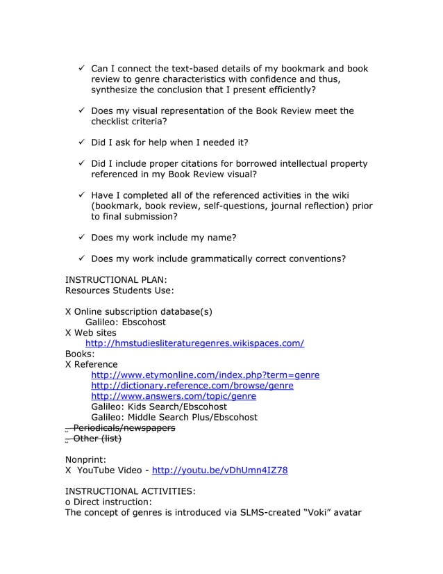 Morris d information literacy pathfinder lesson plan | DOCX