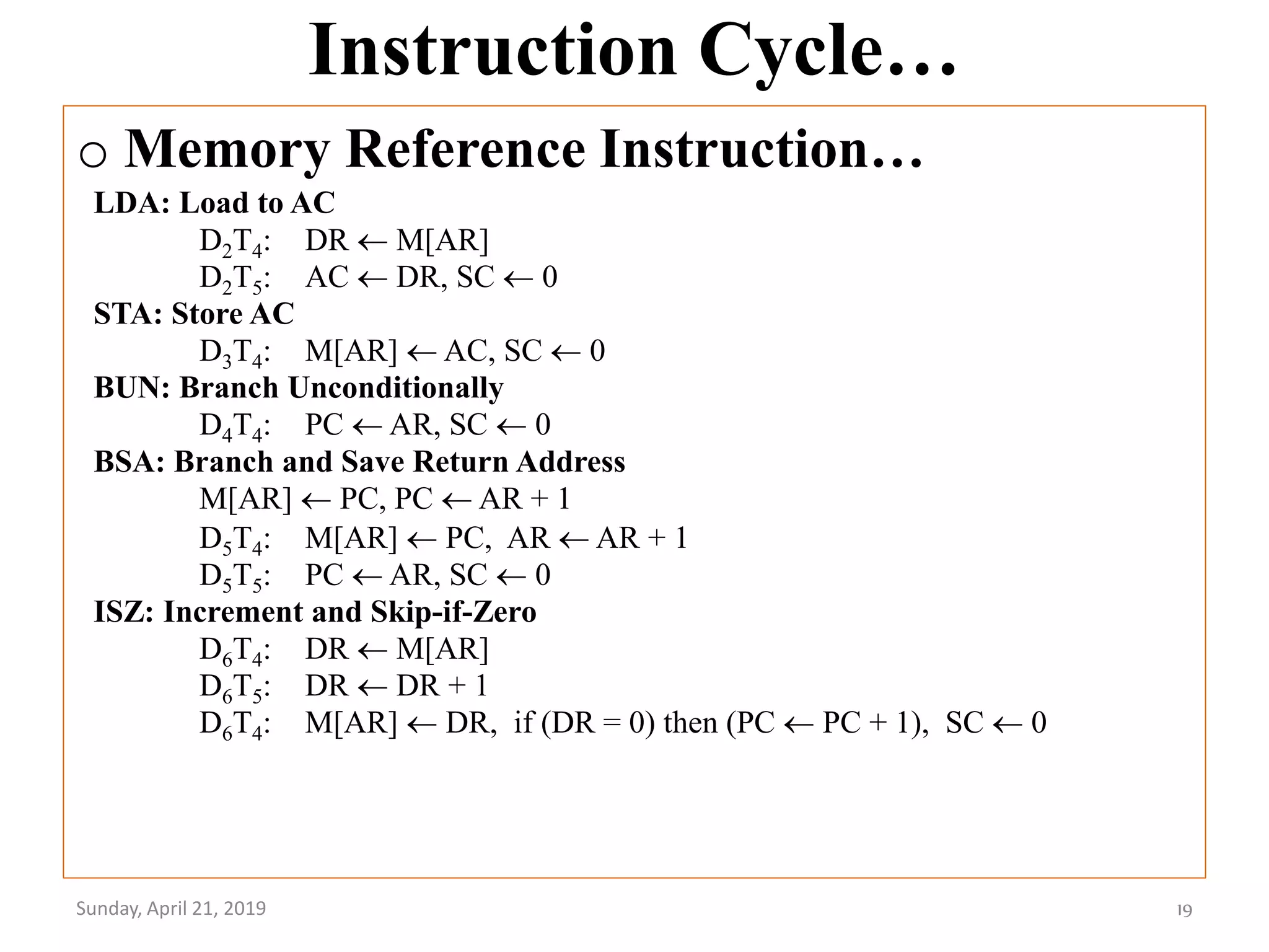 Basic Computer Organization and Design | PPT