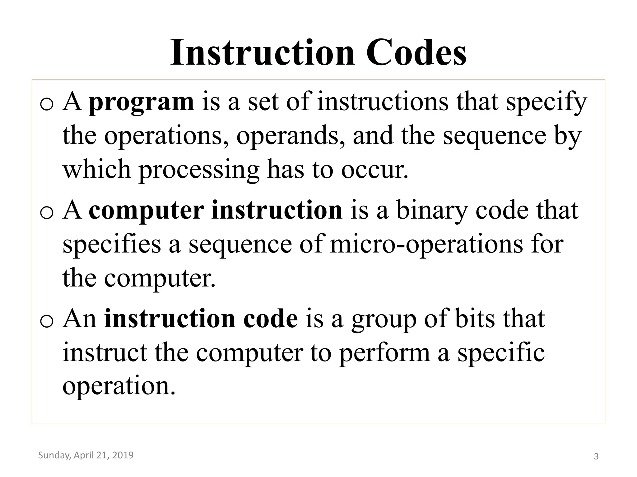 Basic Computer Organization and Design | PPTX