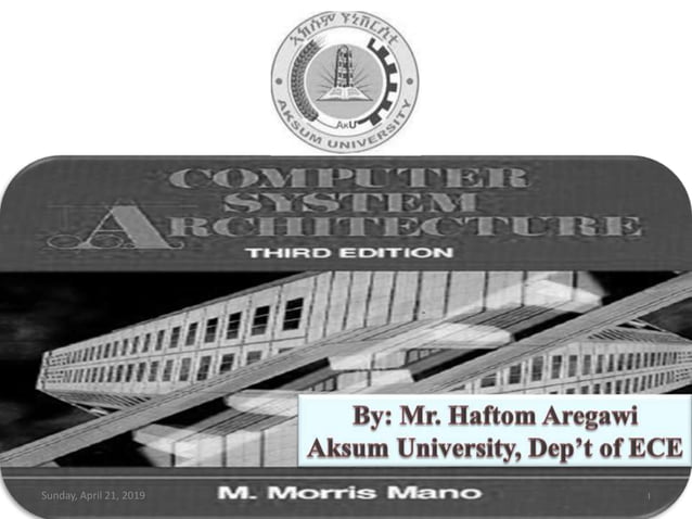 Basic Computer Organization and Design | PPTX | Operating Systems | Computer Software and ...