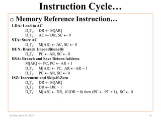 Basic Computer Organization and Design | PPTX