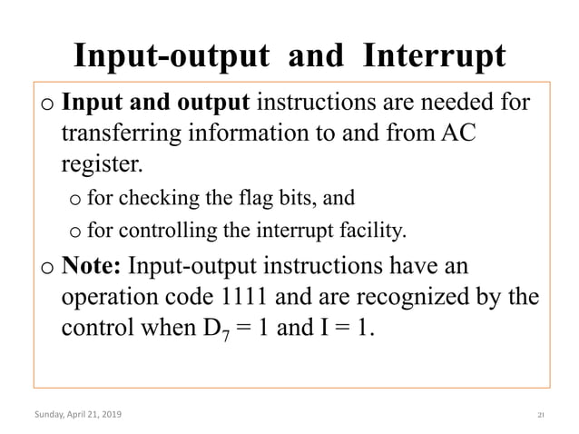 Basic Computer Organization and Design | PPTX | Operating Systems | Computer Software and ...