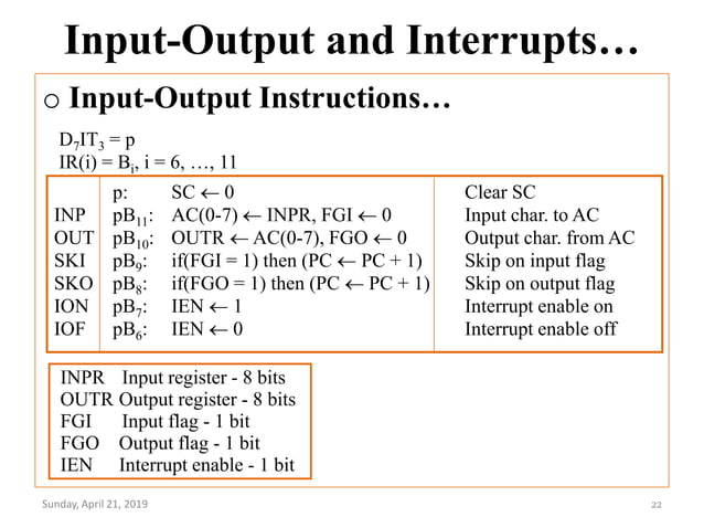Basic Computer Organization and Design | PPTX | Operating Systems | Computer Software and ...