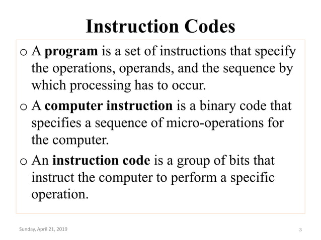 Basic Computer Organization and Design | PPTX | Operating Systems | Computer Software and ...