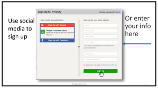 Triventy Tutorial | PPTX
