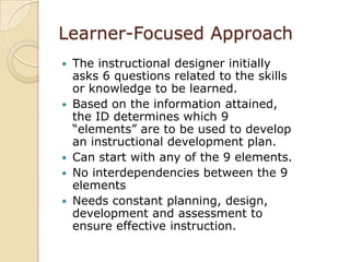 Morrison Ross Kemp Model | PPTX