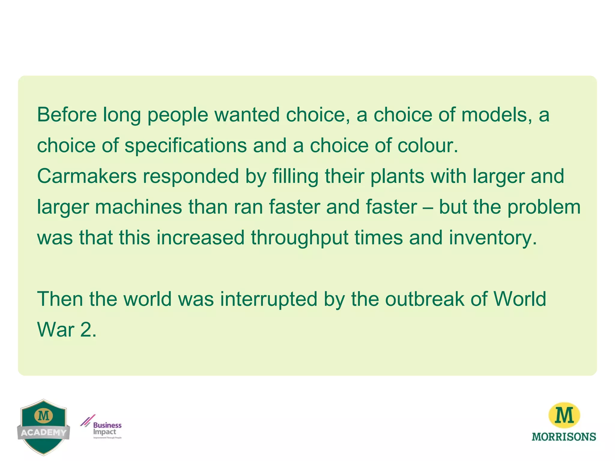 Morrisons session 2 | PPT