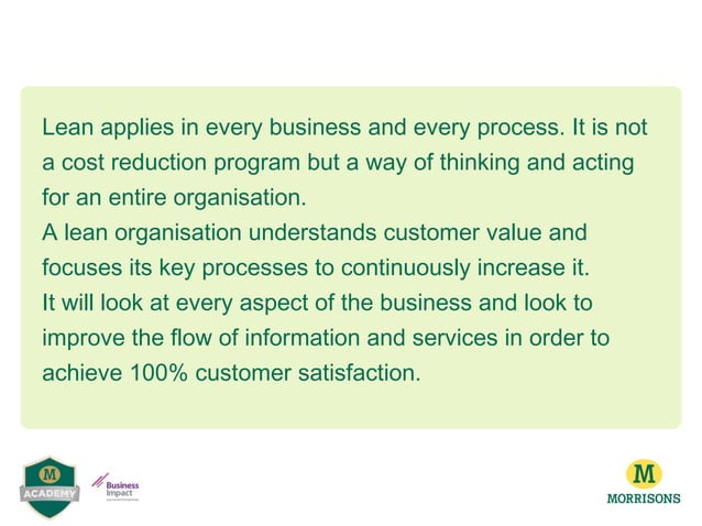Morrisons session 2 | PPT