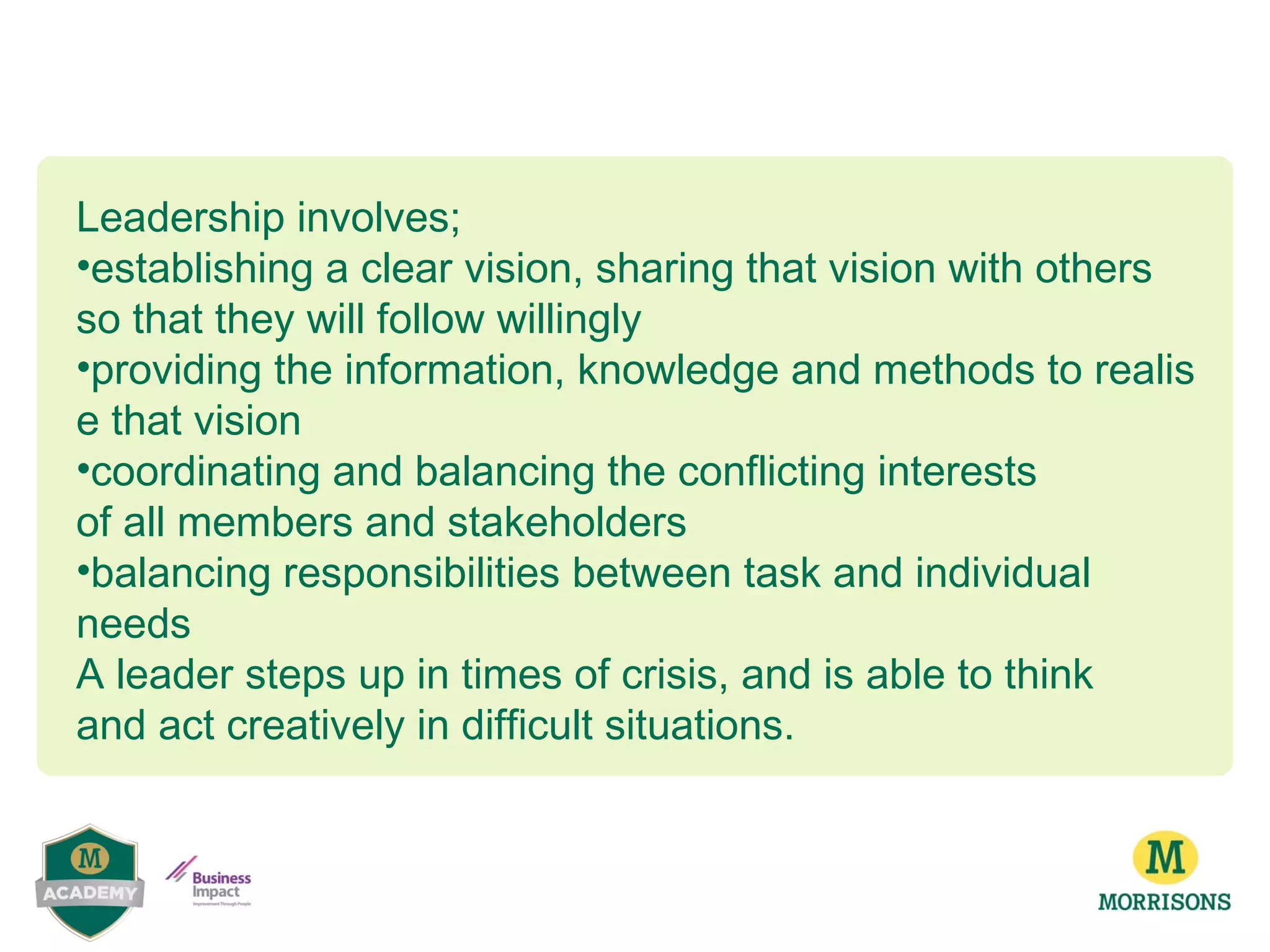 Morrisons session 4 phils | PPT