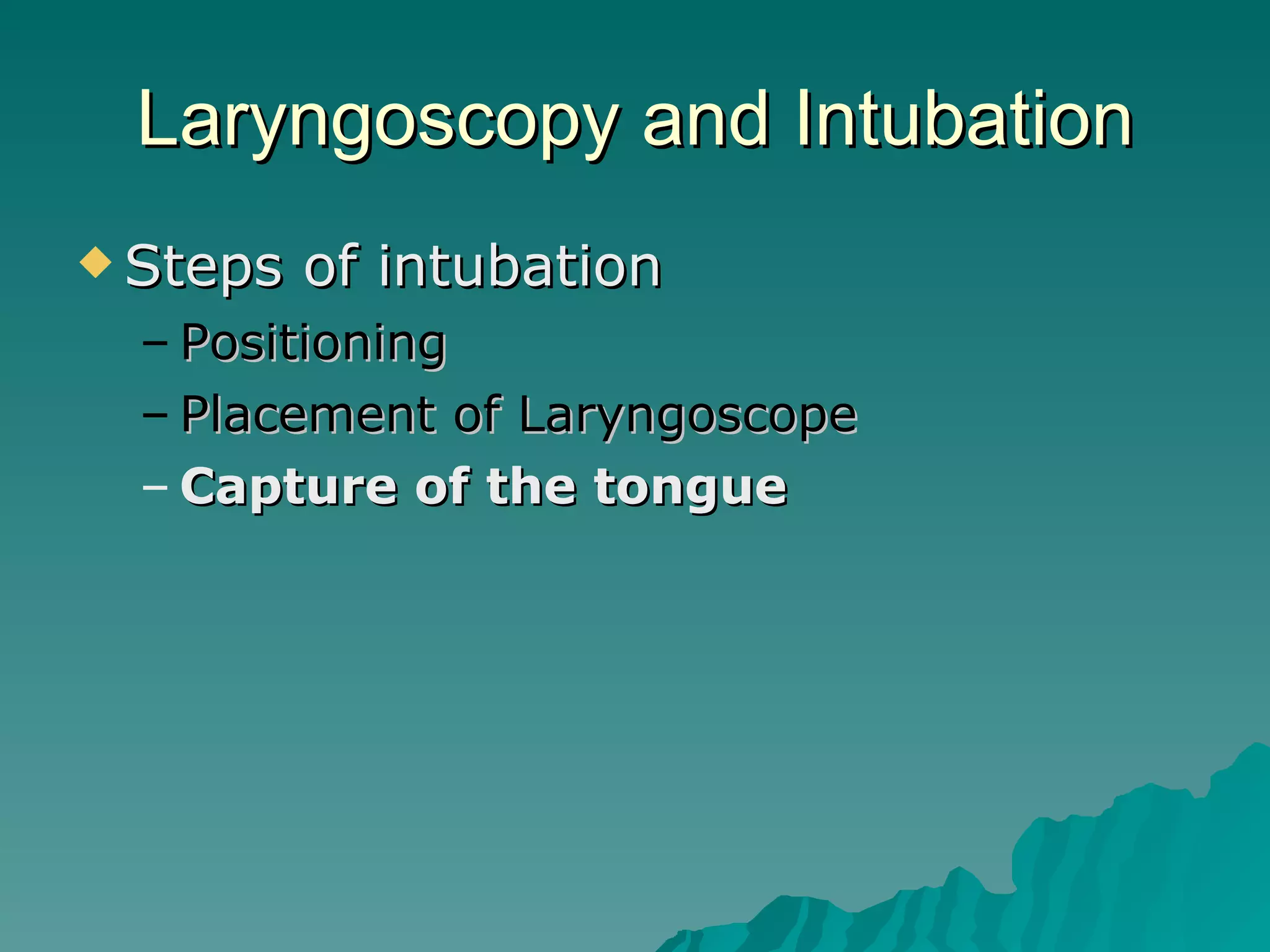 Morrissey Airway Positioning | PPT
