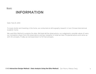 Interactio Design Method - Elito Method | PPT