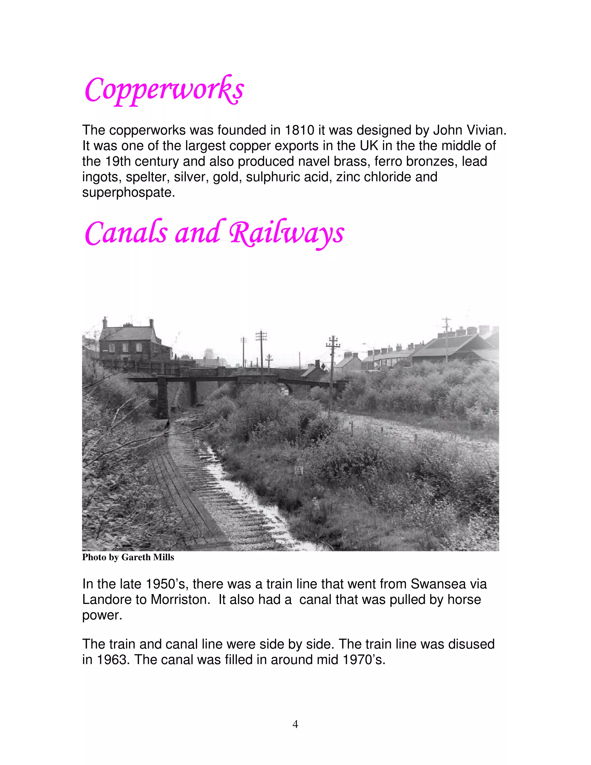 Morriston history final | PDF