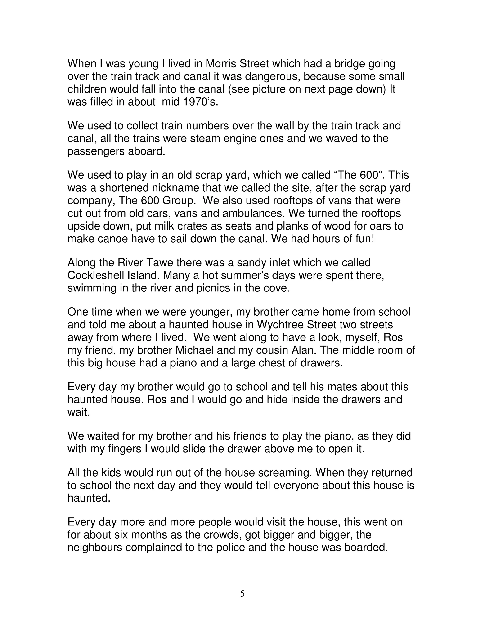 Morriston history final | PDF