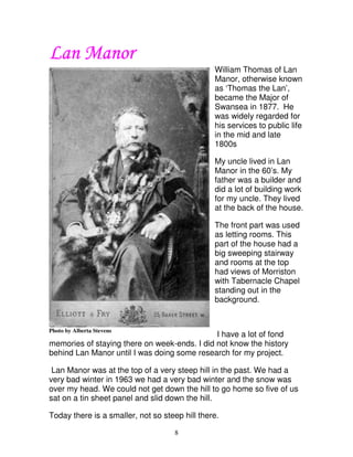 Morriston history final | PDF