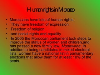 Morroco2 | PPT