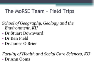 Mobilising Remote Student Engagement: Lessons Learned from the Field | PPT