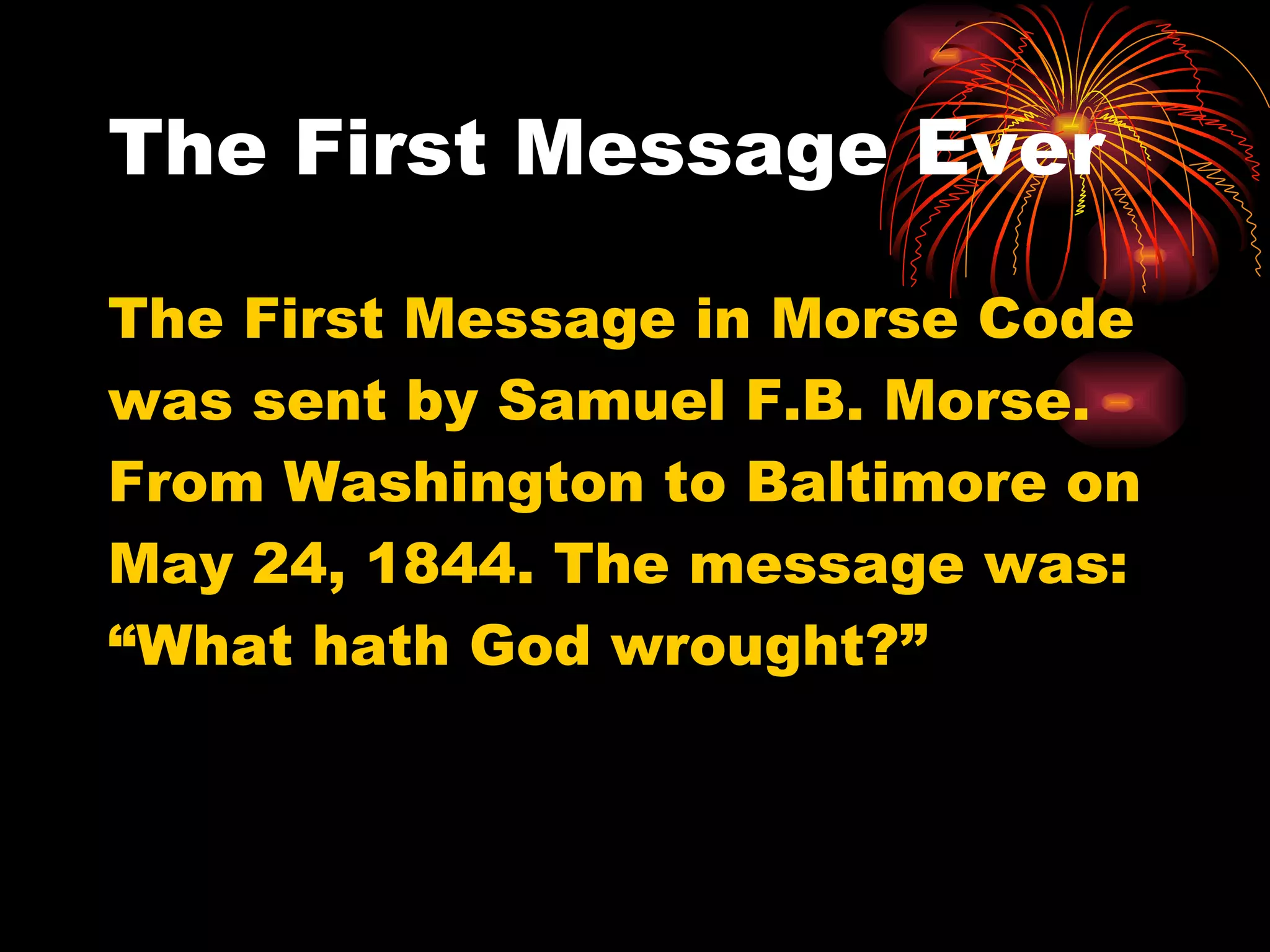 Morse code | PPT