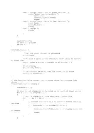 Killian Vigna Morse code | PDF