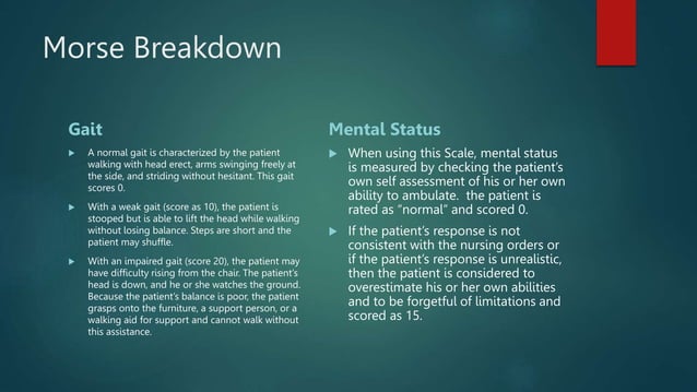 Morse scale.pptx | First Aid | Injuries